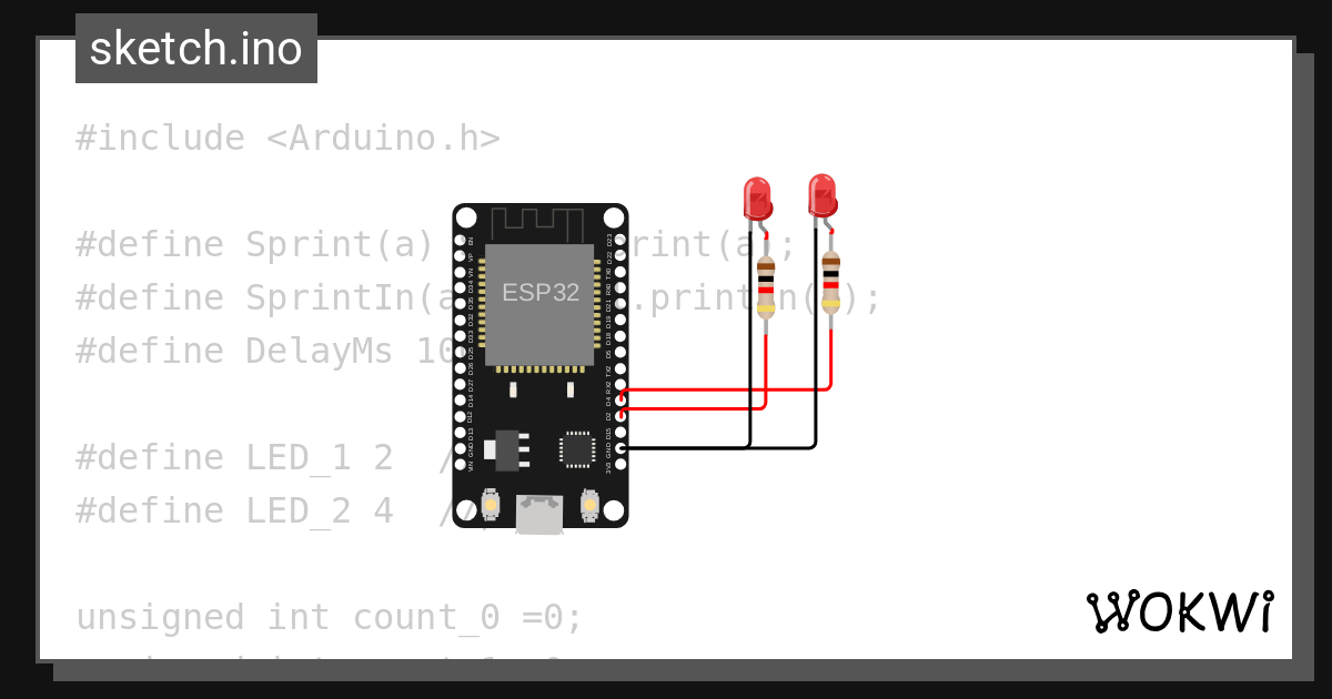 Ex9 Wokwi Esp32 Stm32 Arduino Simulator 2983