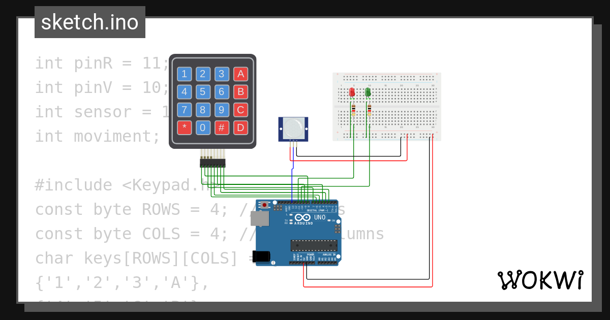 Ejercicio 2 Sensor Wokwi Esp32 Stm32 Arduino Simulator 0723