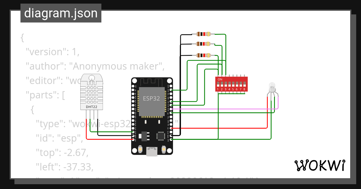 Untitled project - Wokwi ESP32, STM32, Arduino Simulator