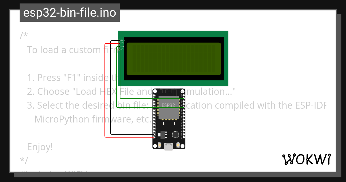panel1_wifi_lcd - Wokwi ESP32, STM32, Arduino Simulator
