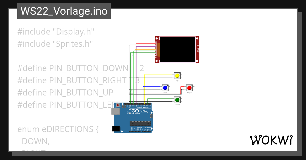 TINF PROJEKT - Wokwi ESP32, STM32, Arduino Simulator