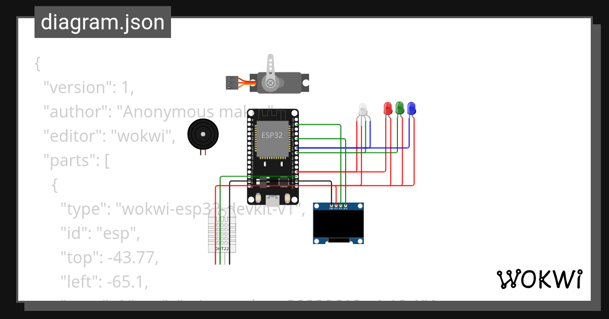 Untitled project - Wokwi ESP32, STM32, Arduino Simulator