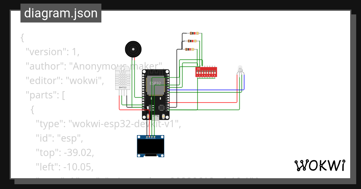 Untitled project - Wokwi ESP32, STM32, Arduino Simulator