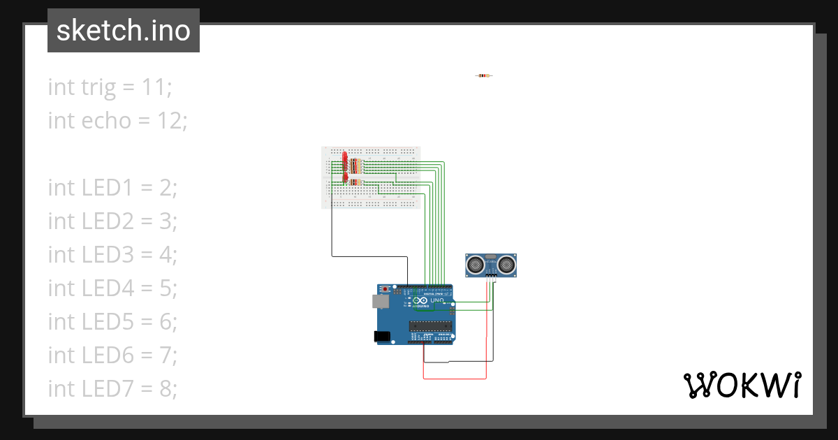led blinking - Wokwi ESP32, STM32, Arduino Simulator