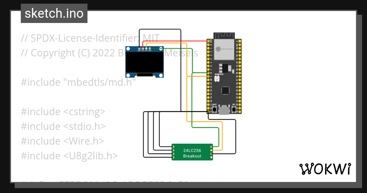 A Genuine Counterfeit 2 - Solution - Wokwi ESP32, STM32, Arduino Simulator