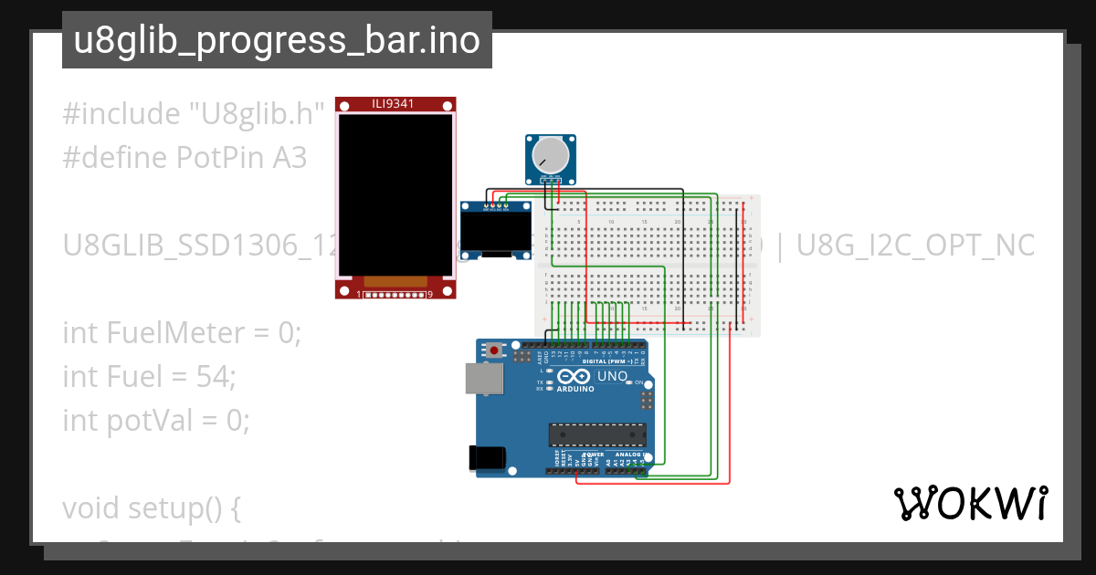 SC-Car-HUD - Wokwi ESP32, STM32, Arduino Simulator