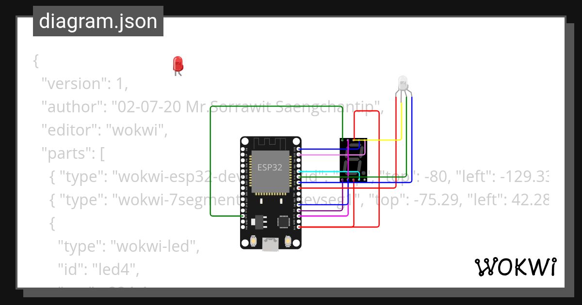 Untitled project - Wokwi ESP32, STM32, Arduino Simulator