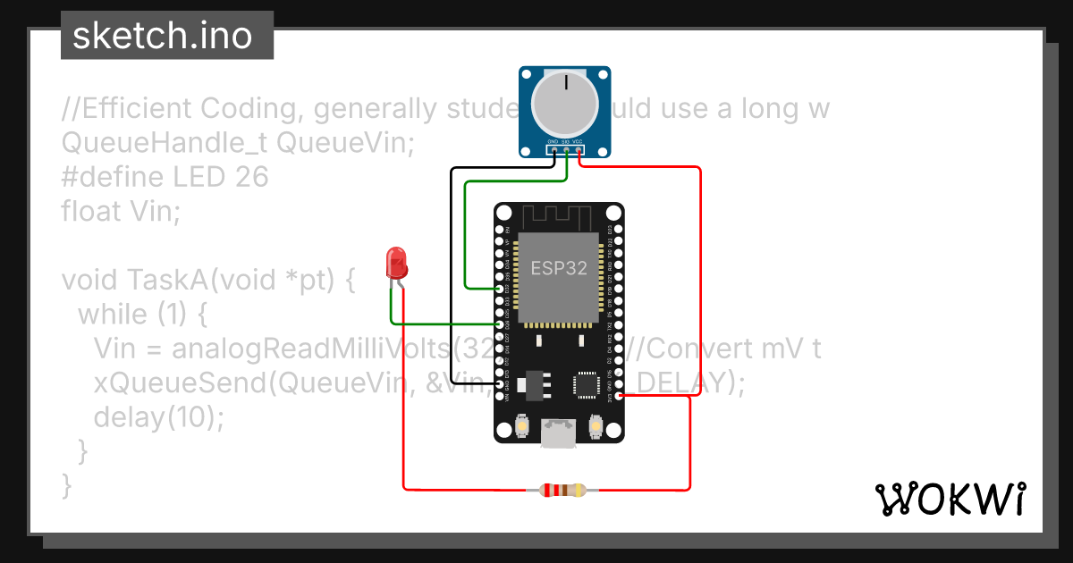 FE Q3 Wokwi ESP32 STM32 Arduino Simulator