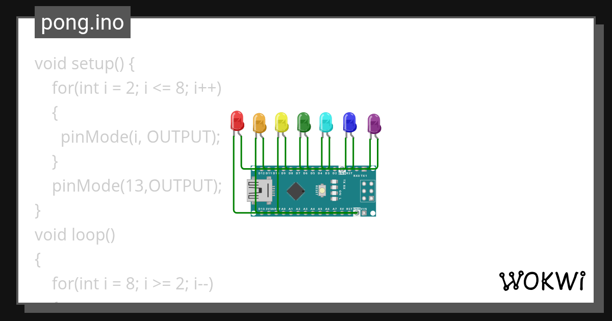 pong.ino copy - Wokwi ESP32, STM32, Arduino Simulator