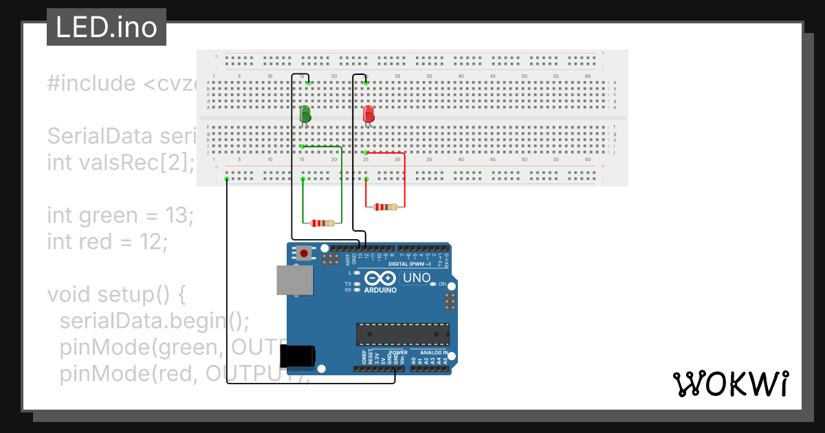 LED_basic - Wokwi ESP32, STM32, Arduino Simulator