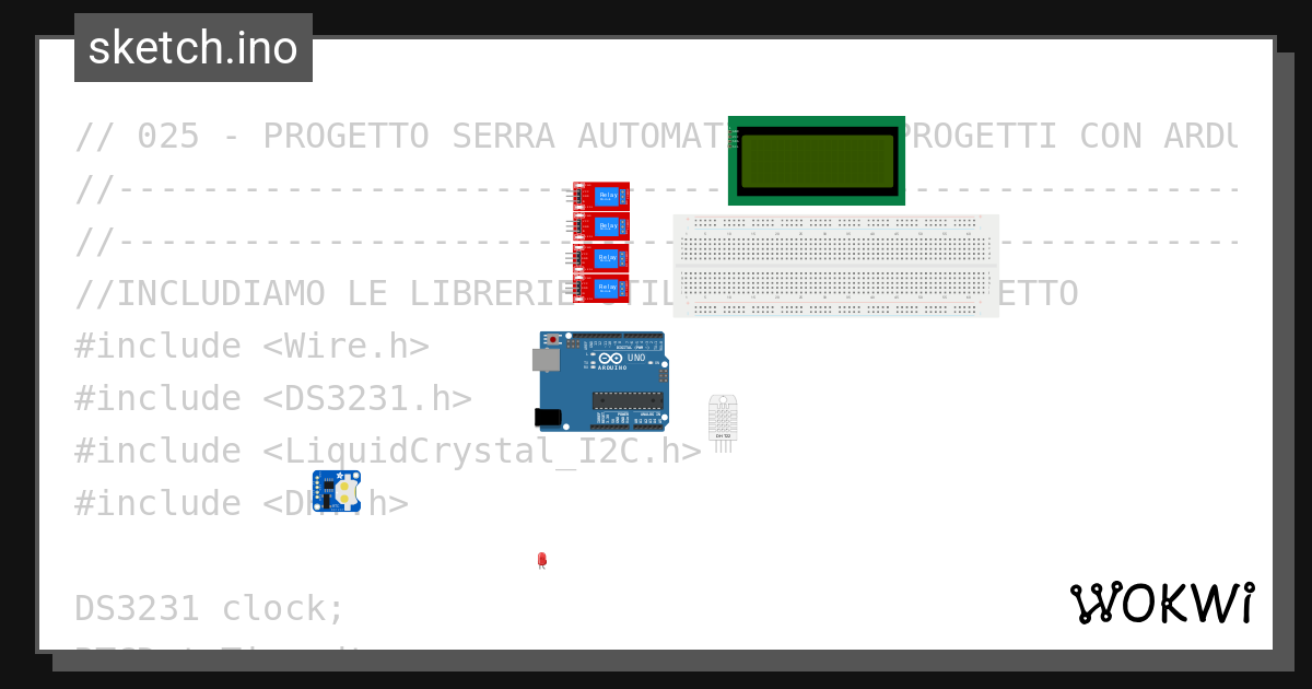Serra Simulata Wokwi Esp32 Stm32 Arduino Simulator