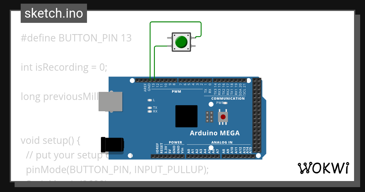 Stoppuhr.ino - Wokwi ESP32, STM32, Arduino Simulator