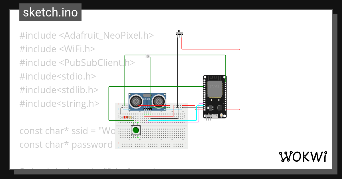 Demo - Wokwi ESP32, STM32, Arduino Simulator