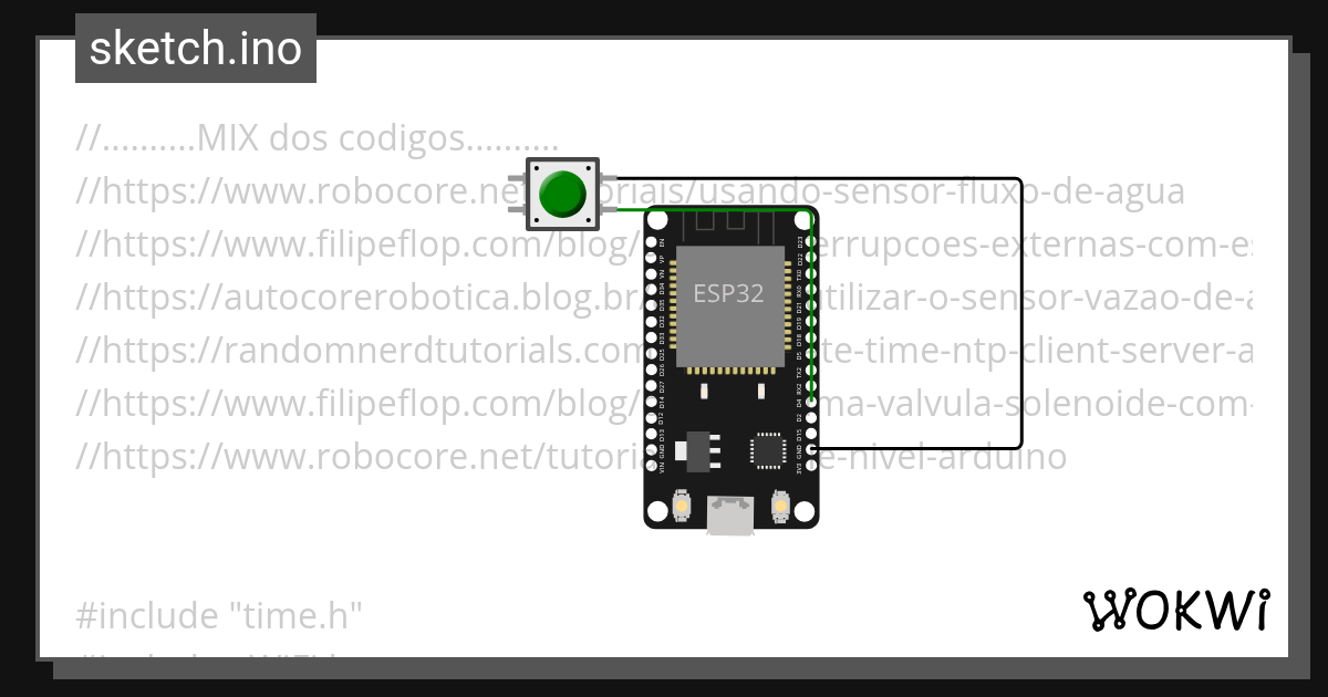 sketch.ino - Wokwi ESP32, STM32, Arduino Simulator