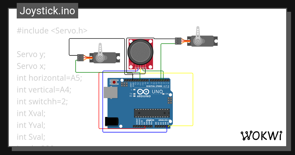 Joystick.ino - Wokwi ESP32, STM32, Arduino Simulator
