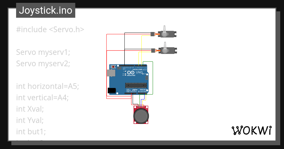 Joystick.ino - Wokwi ESP32, STM32, Arduino Simulator