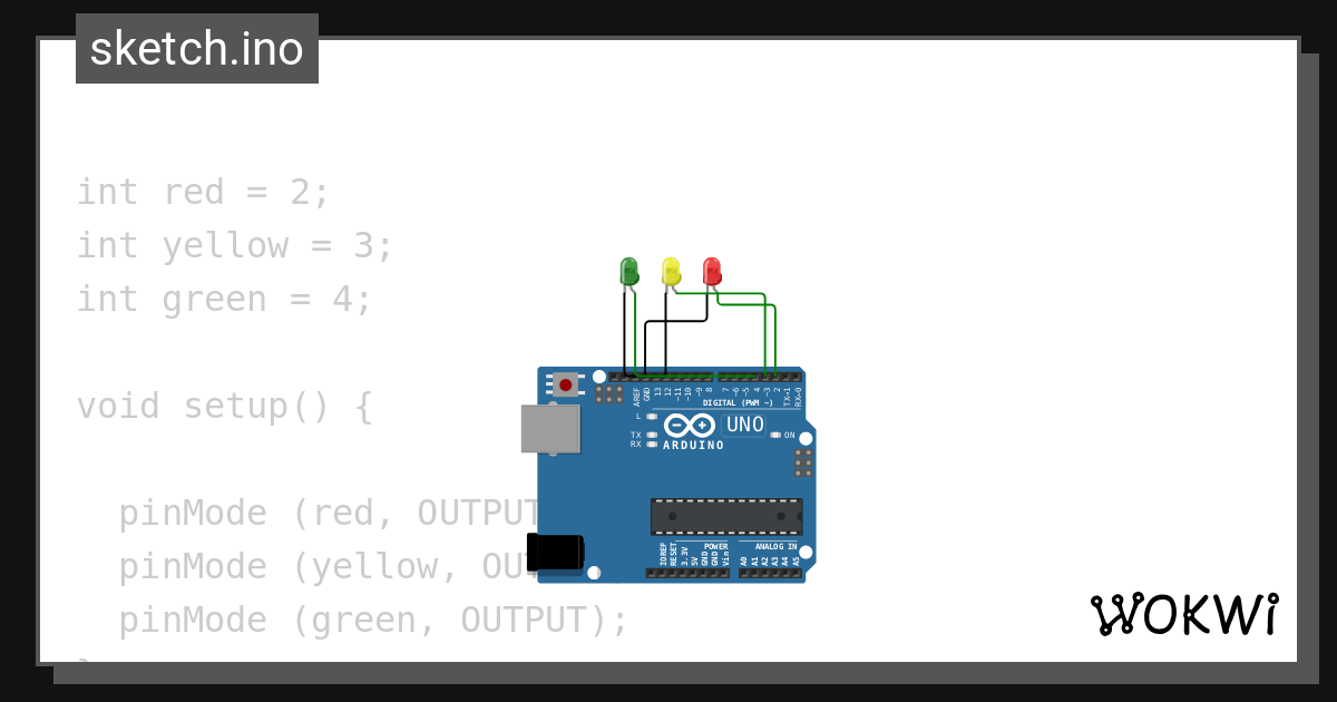 Kontrol Led Komunikasi Serial Wokwi Esp32 Stm32 Arduino Simulator 6500