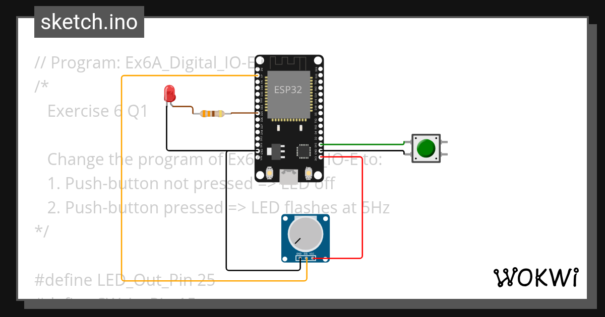 Wokwi - Online ESP32, STM32, Arduino Simulator
