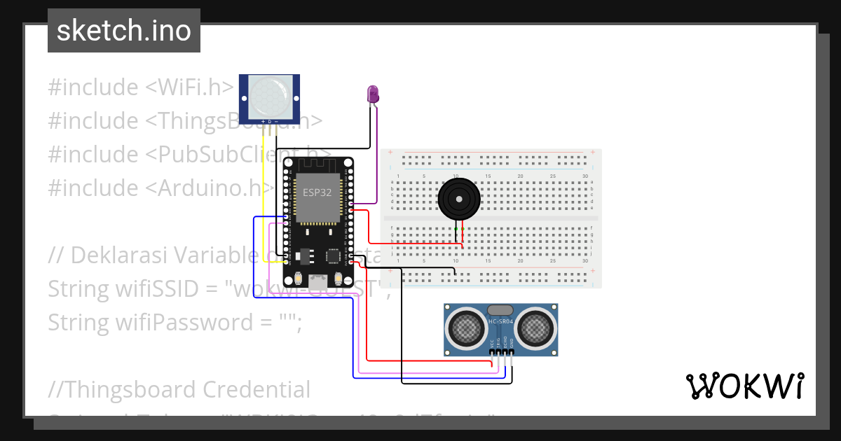 sketch.ino - Wokwi ESP32, STM32, Arduino Simulator
