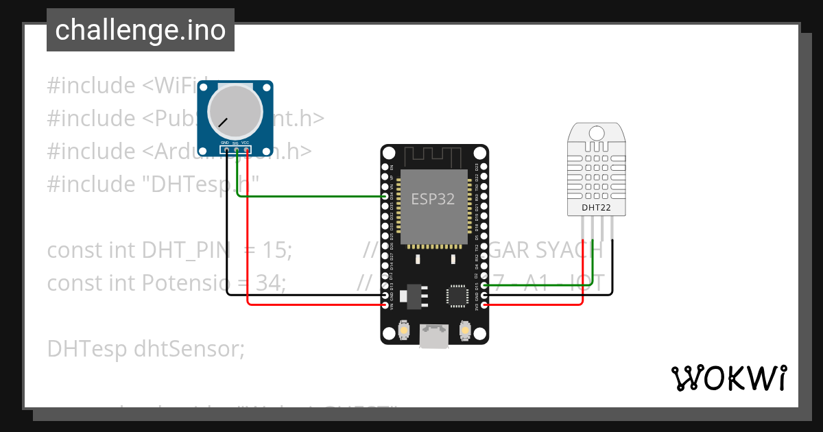 challenge.ino - Wokwi ESP32, STM32, Arduino Simulator