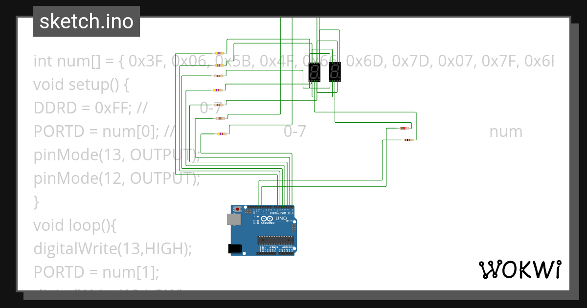 ใบงาน53 Wokwi Esp32 Stm32 Arduino Simulator 5443