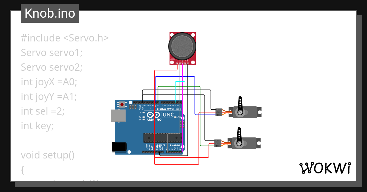 Servo Joy Wokwi Esp32 Stm32 Arduino Simulator 2751