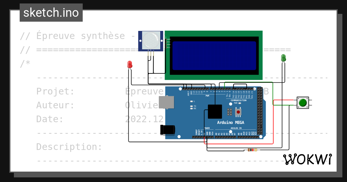 Synthèse Wokwi Esp32 Stm32 Arduino Simulator