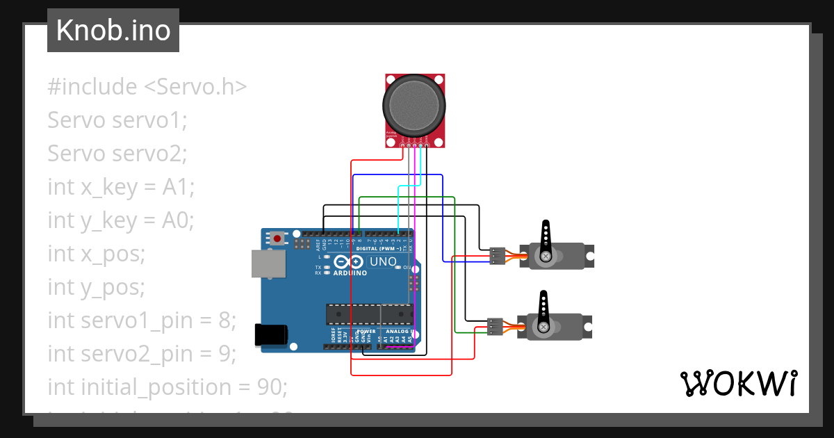 joystick - Wokwi ESP32, STM32, Arduino Simulator