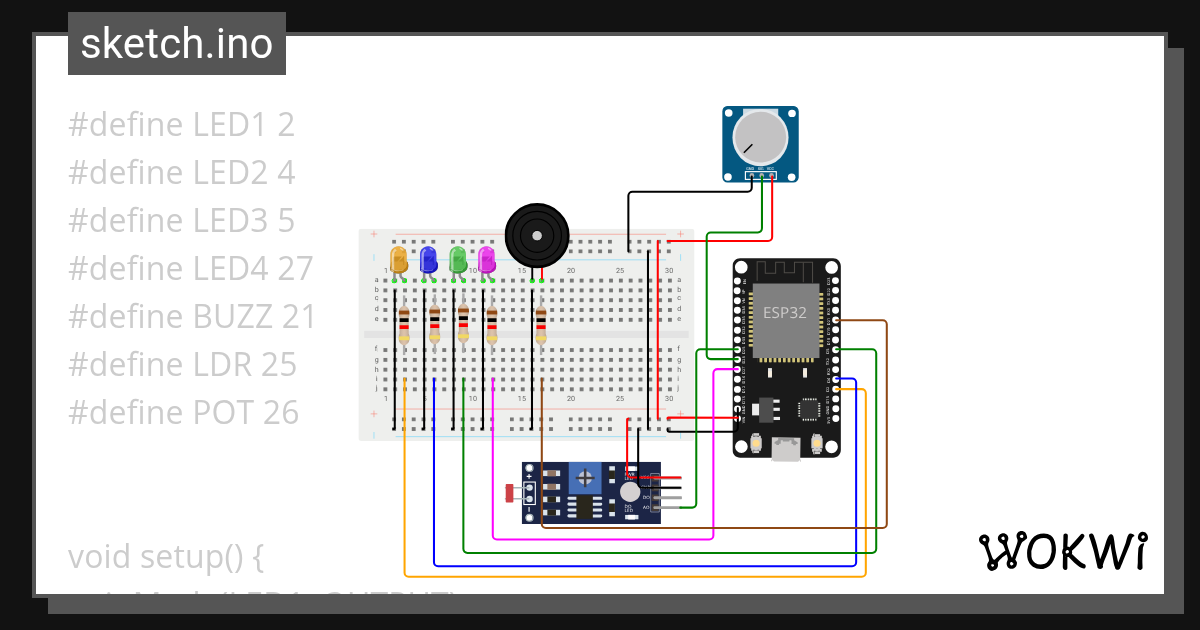 Question 2 - Wokwi ESP32, STM32, Arduino Simulator
