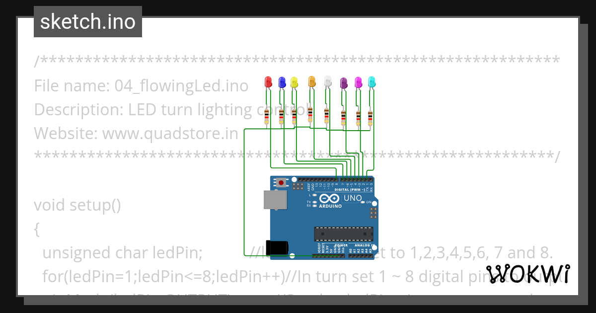 wok 28 - Wokwi ESP32, STM32, Arduino Simulator