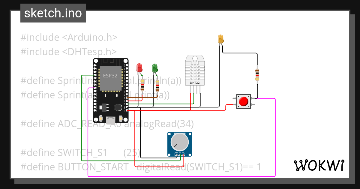ex10 - Wokwi ESP32, STM32, Arduino Simulator