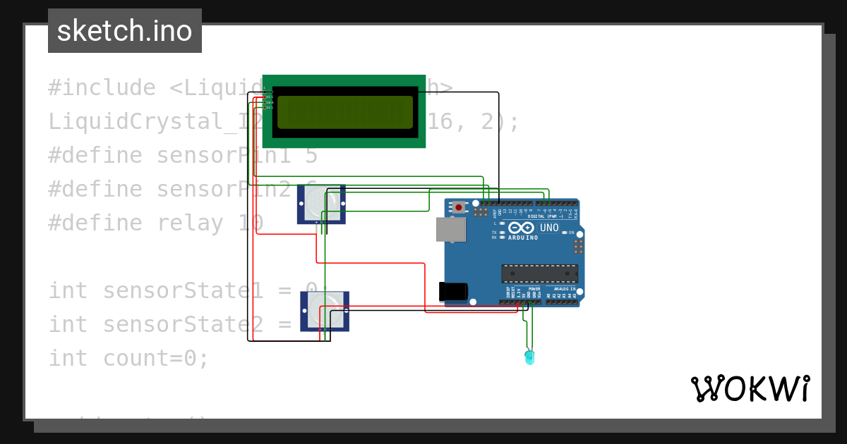 Mohammad Rafik Rahim 521421035 Direction Detektor Wokwi Esp32 Stm32 Arduino Simulator