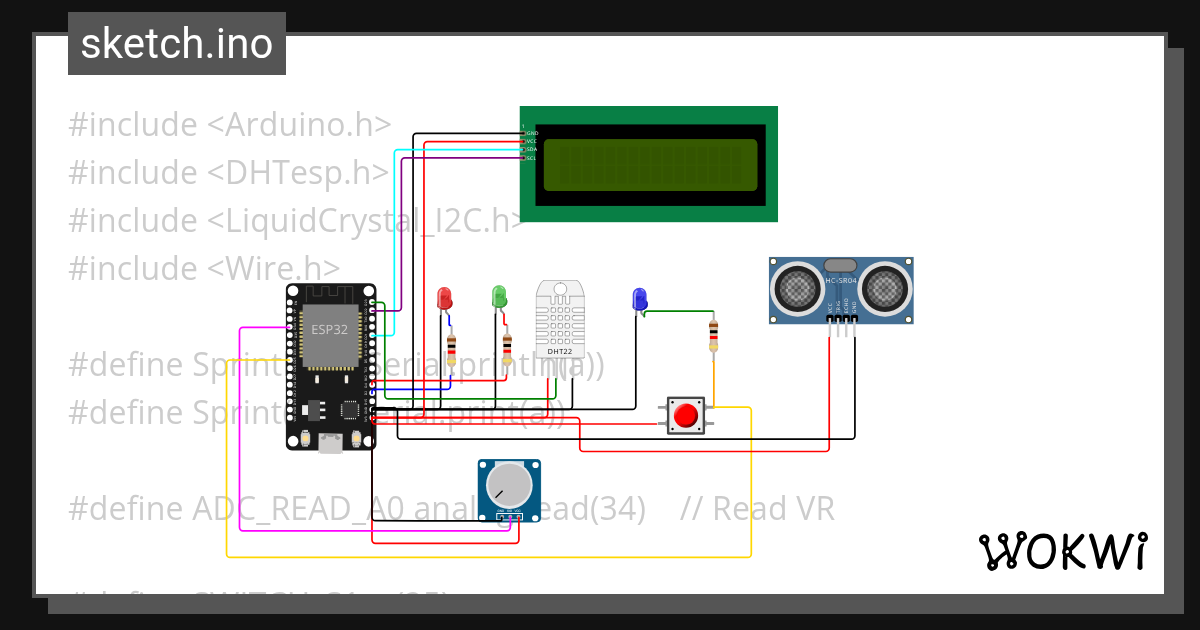 Ex11_ControlTaskDisplayI2C - Wokwi Arduino and ESP32 Simulator