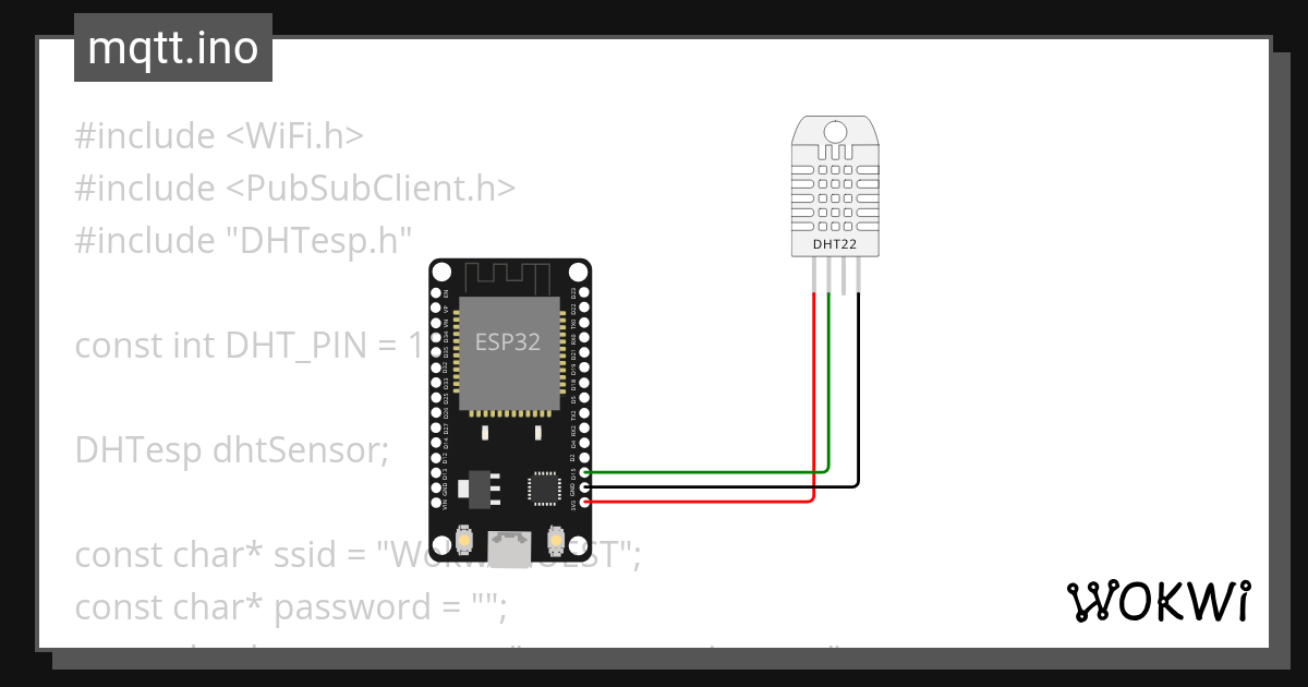 mqtt.ino - Wokwi ESP32, STM32, Arduino Simulator
