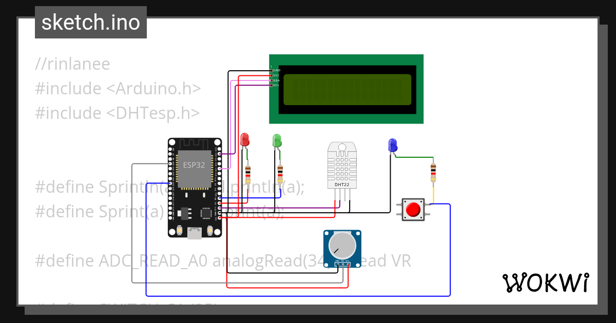 Ex10 Wokwi Esp32 Stm32 Arduino Simulator 3130