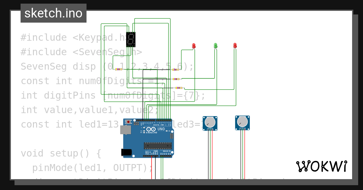 สอบเก็บคะแนน Wokwi Esp32 Stm32 Arduino Simulator 3598