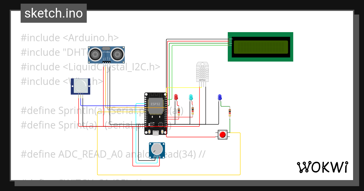 Ex11_ControlTaskDisplayI2C - Wokwi ESP32, STM32, Arduino Simulator