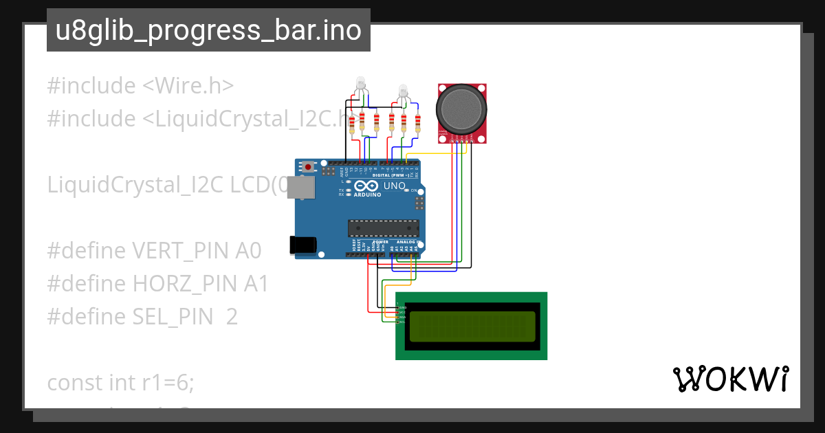 u8glib_progress_bar.ino copy - Wokwi ESP32, STM32, Arduino Simulator