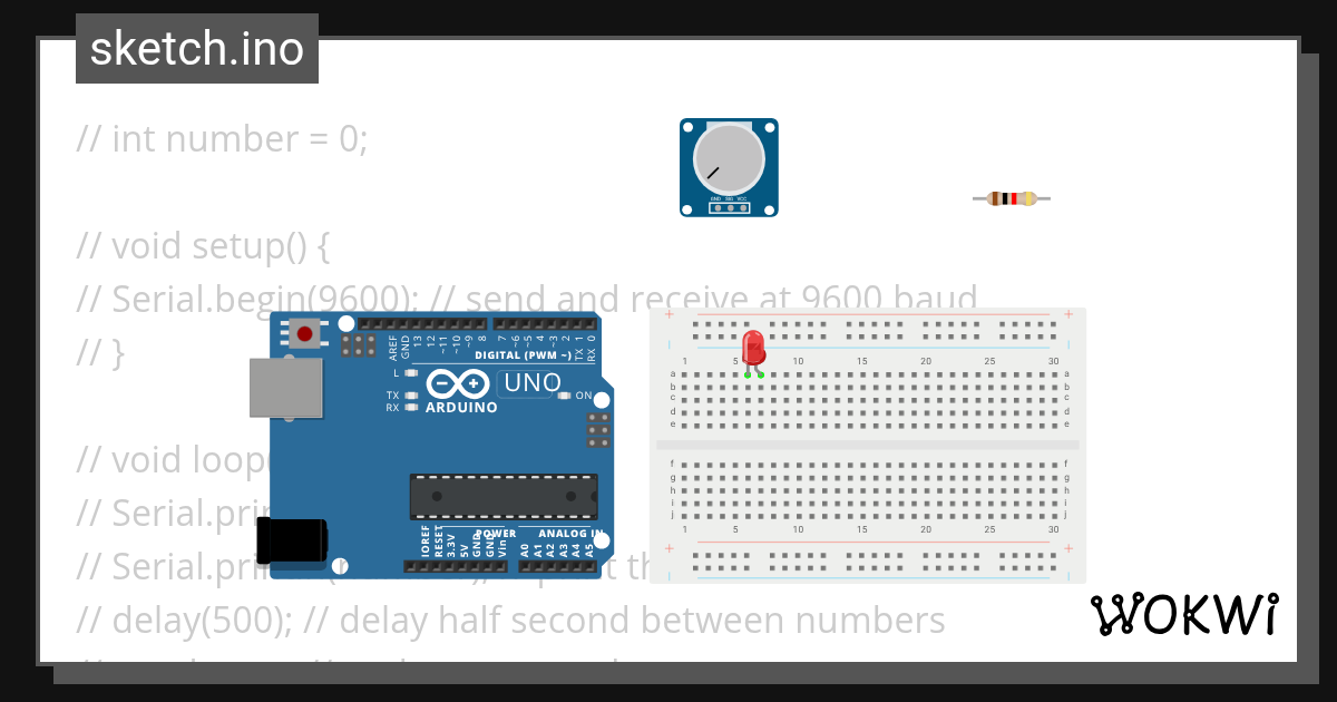 blinking and - Wokwi ESP32, STM32, Arduino Simulator