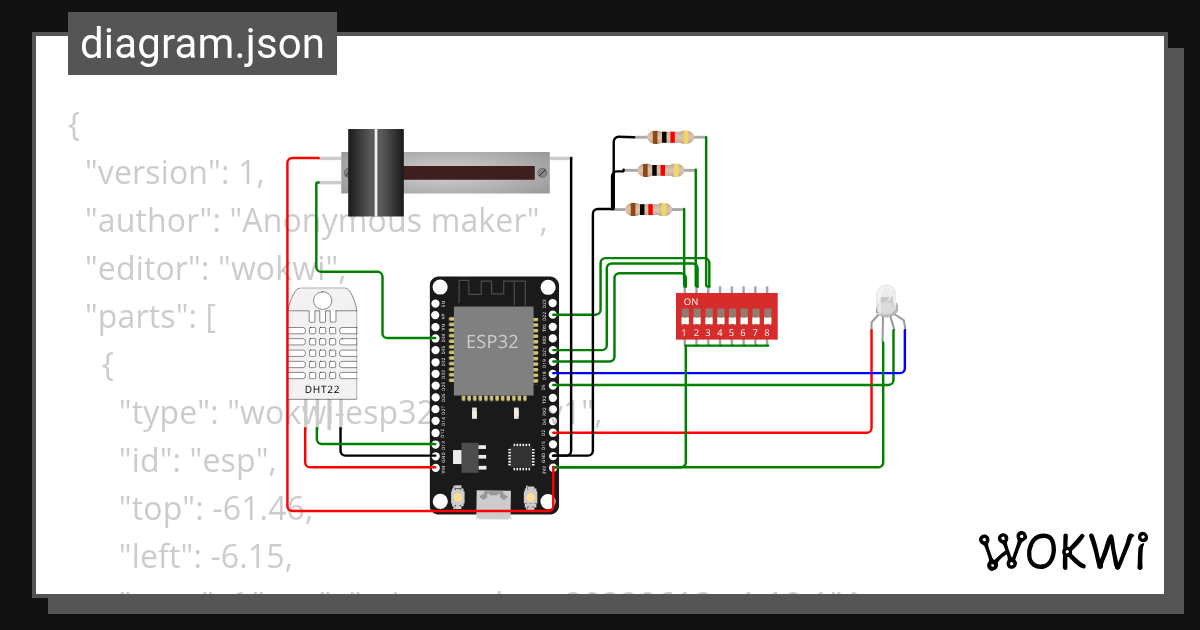 Untitled project - Wokwi ESP32, STM32, Arduino Simulator