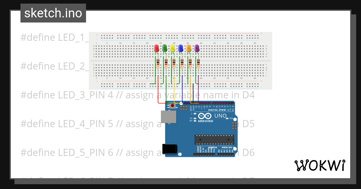 sketch.ino - Wokwi ESP32, STM32, Arduino Simulator