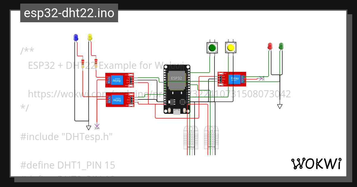 Esp32multisensor Copy Wokwi Esp32 Stm32 Arduino Simulator 