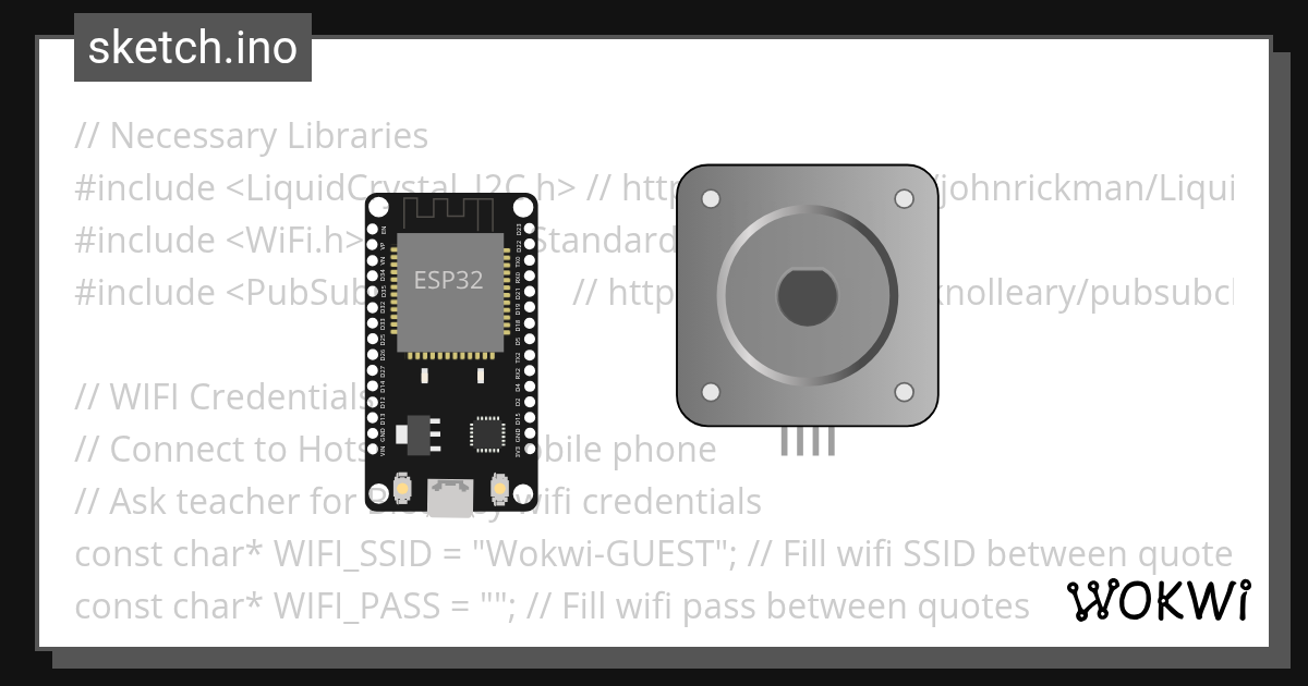 sketch.ino - Wokwi Arduino and ESP32 Simulator