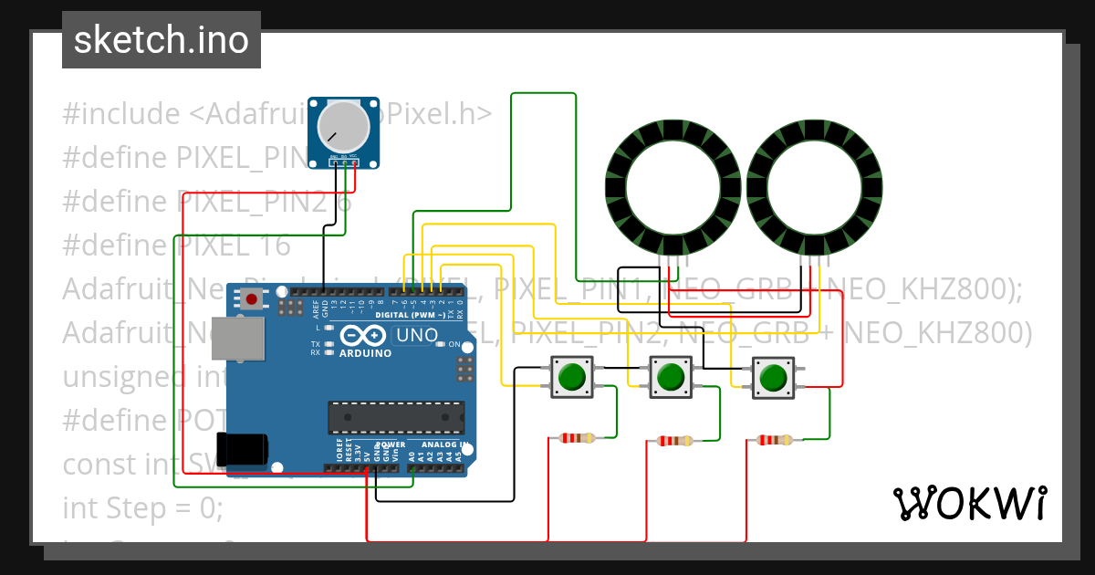 Wokwi - Online ESP32, STM32, Arduino Simulator