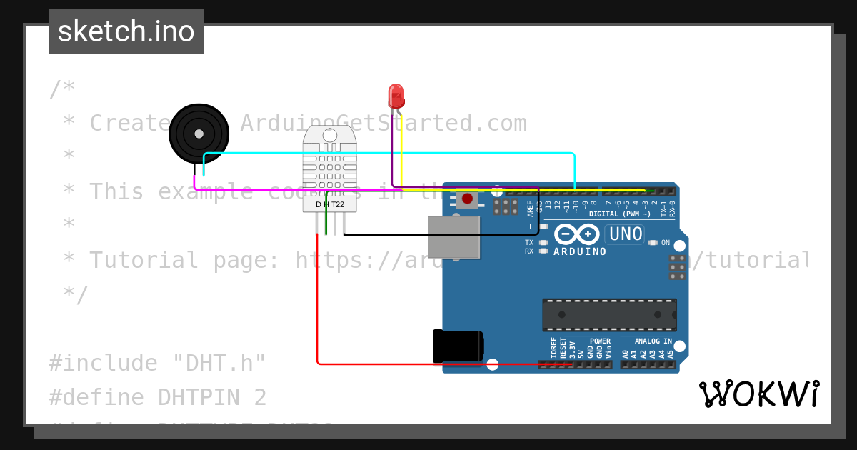 Temp Buzzer Wokwi Esp32 Stm32 Arduino Simulator 7151