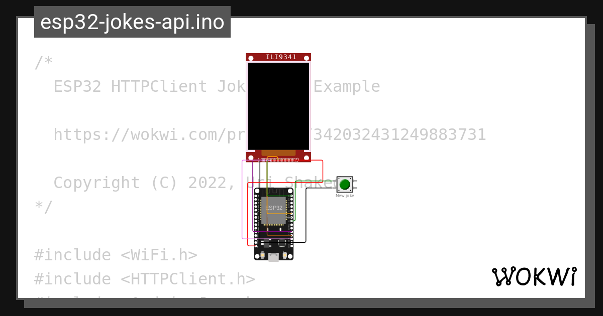 Esp32 Jokes O Copy Wokwi Esp32 Stm32 Arduino Simulator 4214