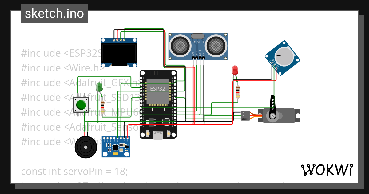 matan RADAR - Wokwi ESP32, STM32, Arduino Simulator