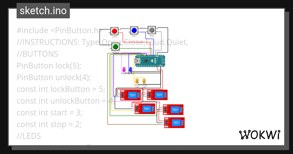 Remote Start - Wokwi ESP32, STM32, Arduino Simulator