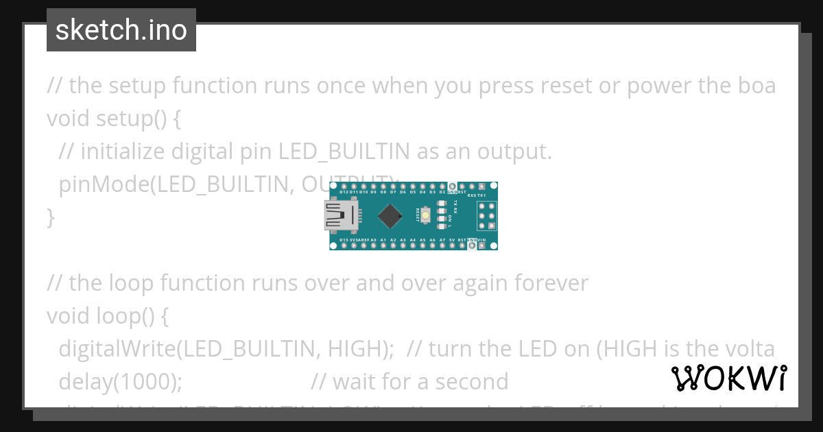Blinkinternalo Wokwi Esp32 Stm32 Arduino Simulator 6593