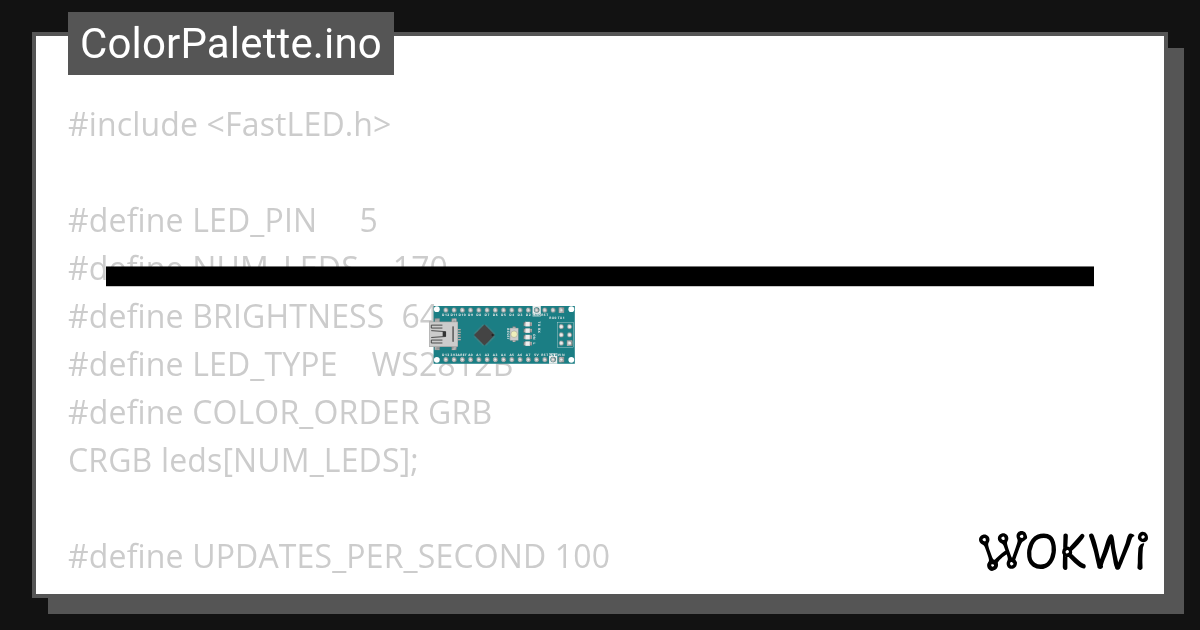 ColorPalette.ino copy - Wokwi ESP32, STM32, Arduino Simulator